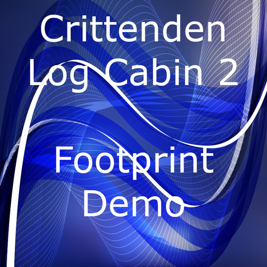 Second Life Marketplace - Crittenden Log Cabin V2 Footprint Demo